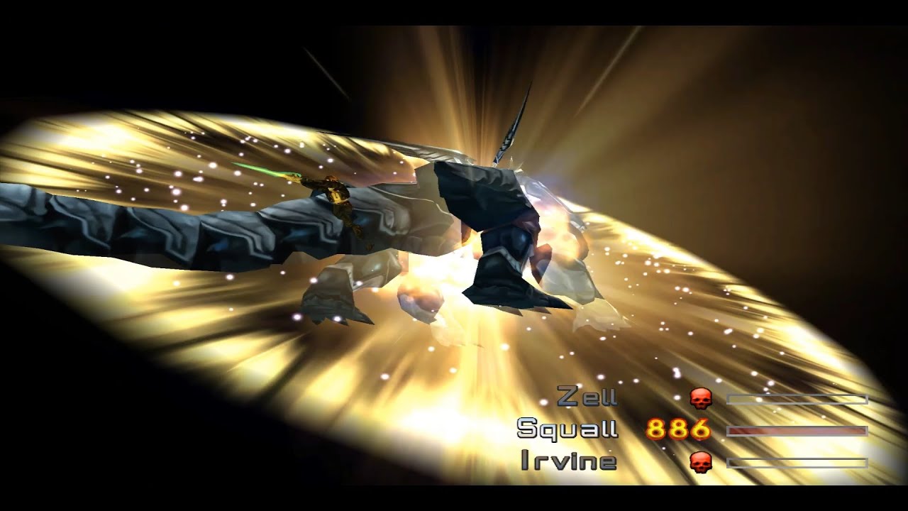 Final Fantasy VIII - Lvl 7 Squall vs Omega Weapon - YouTube