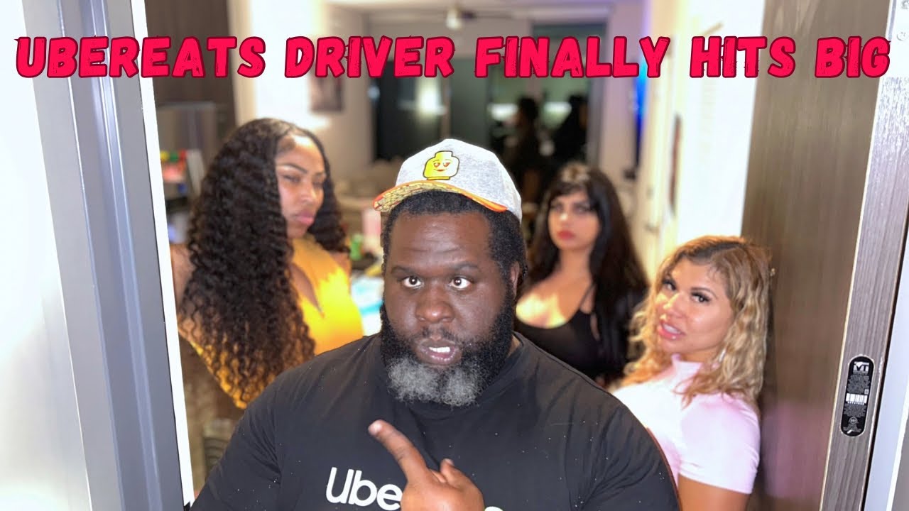 UberEats driver finally hits big! #funny #comedy - YouTube