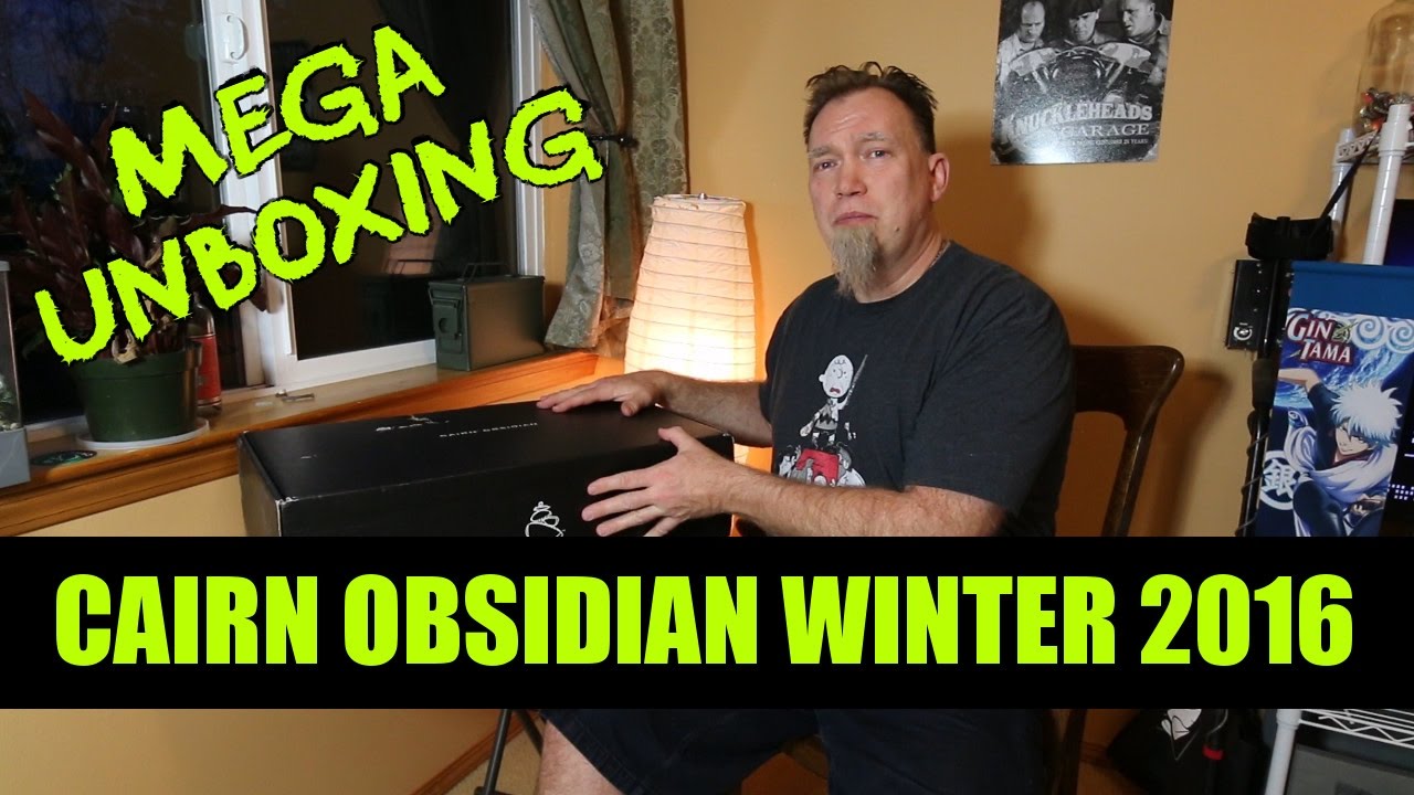 2016 Cairn Obsidian Unboxing - YouTube