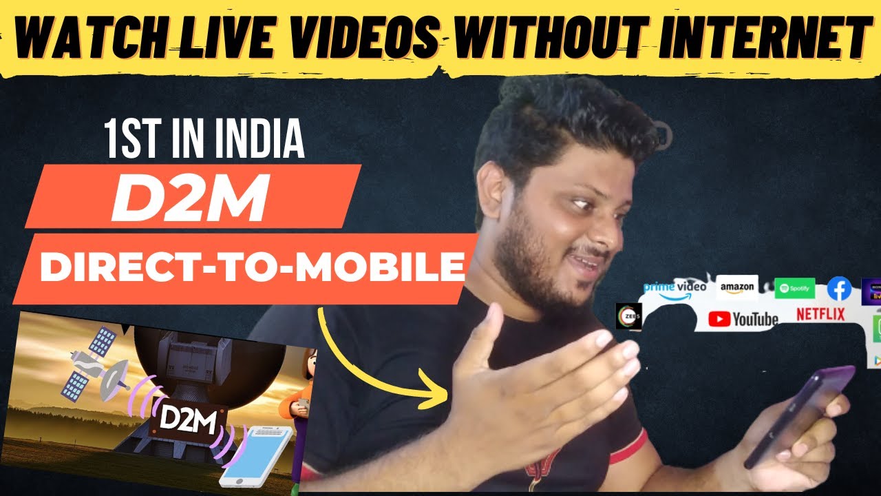 D2M Direct 2 Mobile Technology full details explain in Hindi - Watch ...