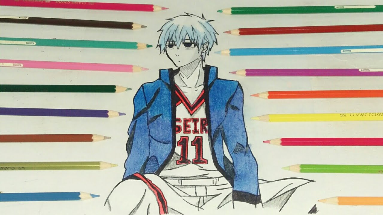 Drawing Tetsuya Kuroko - Kuroko No Basket | Anime DrawHolic #001 - YouTube