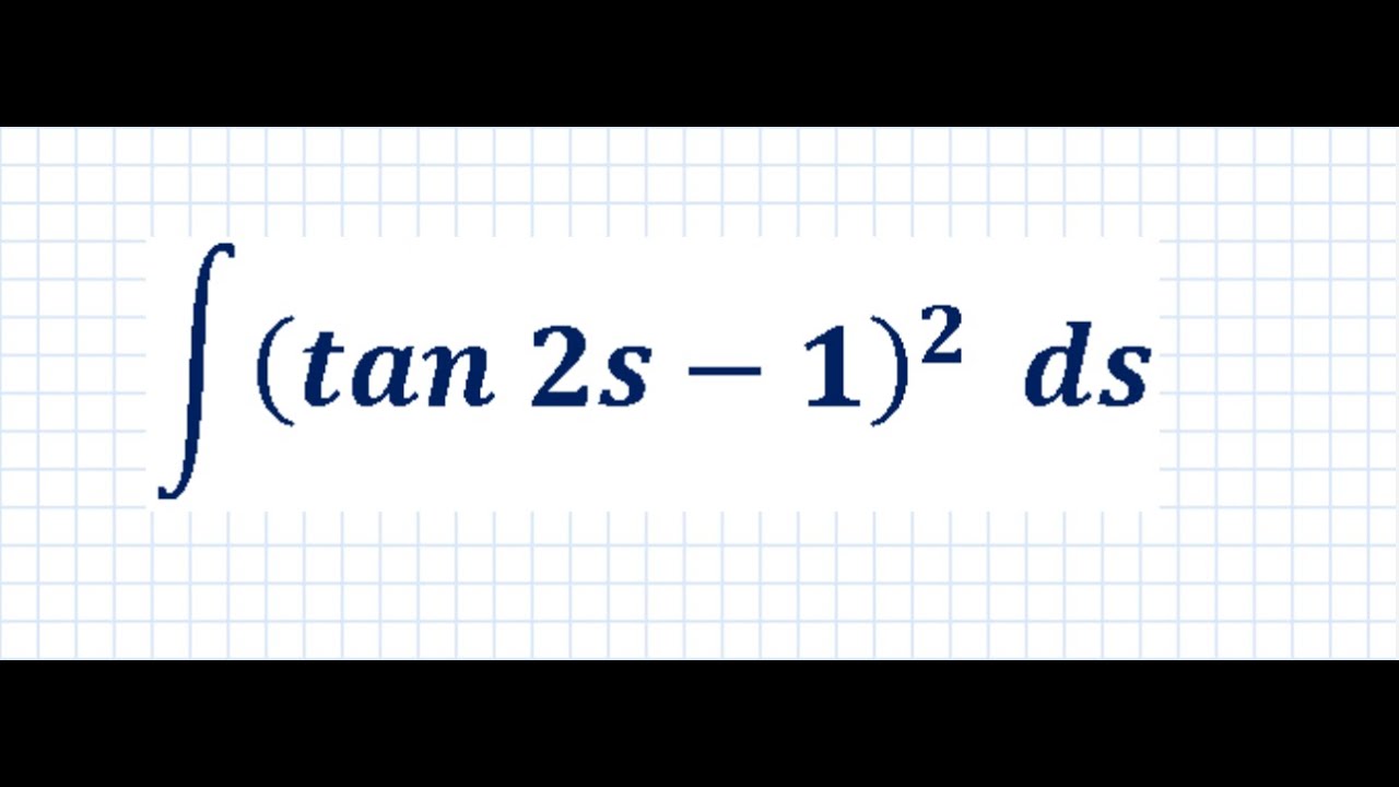 Integral de Funciones Trigonométricas 2 - YouTube