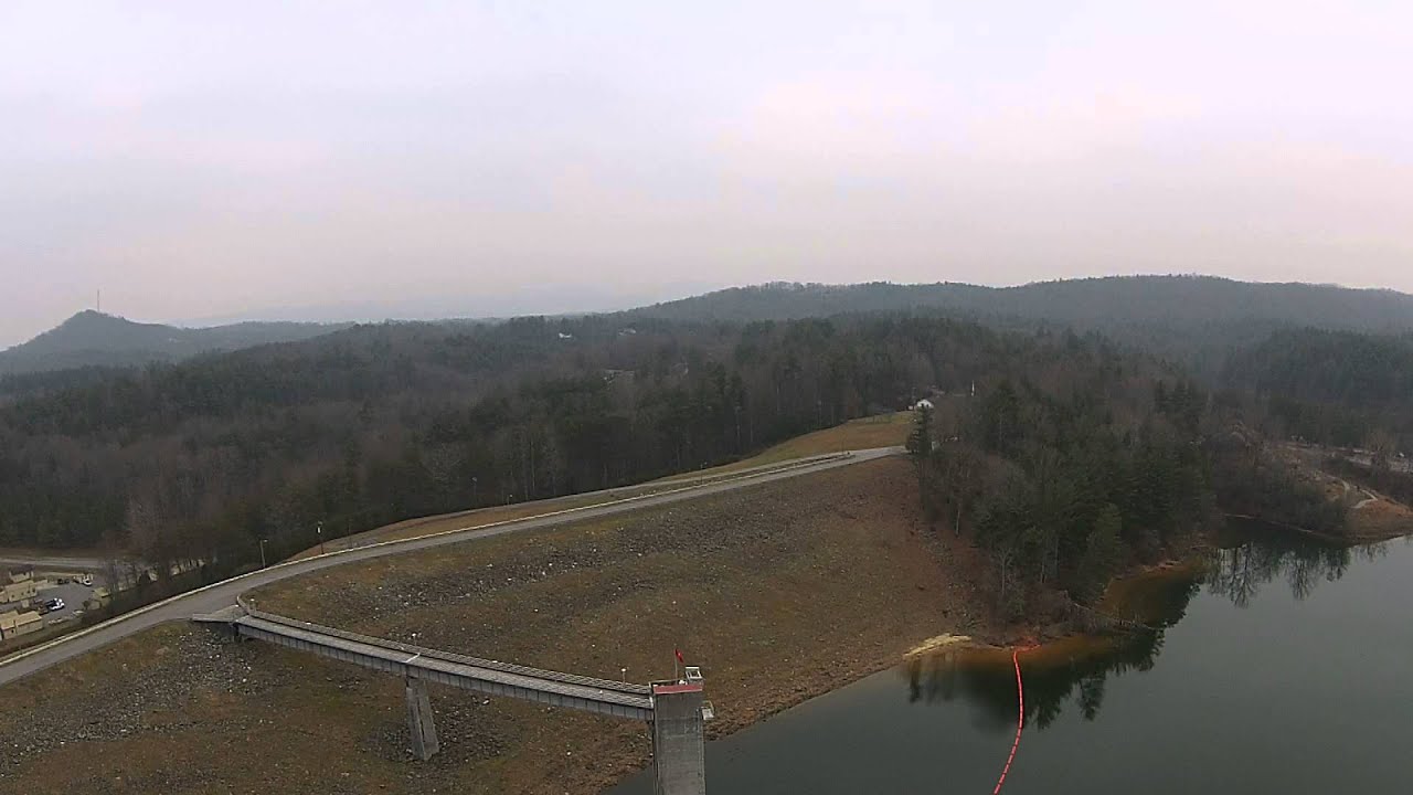 W. Kerr Scott Dam in Wilkesboro NC - YouTube