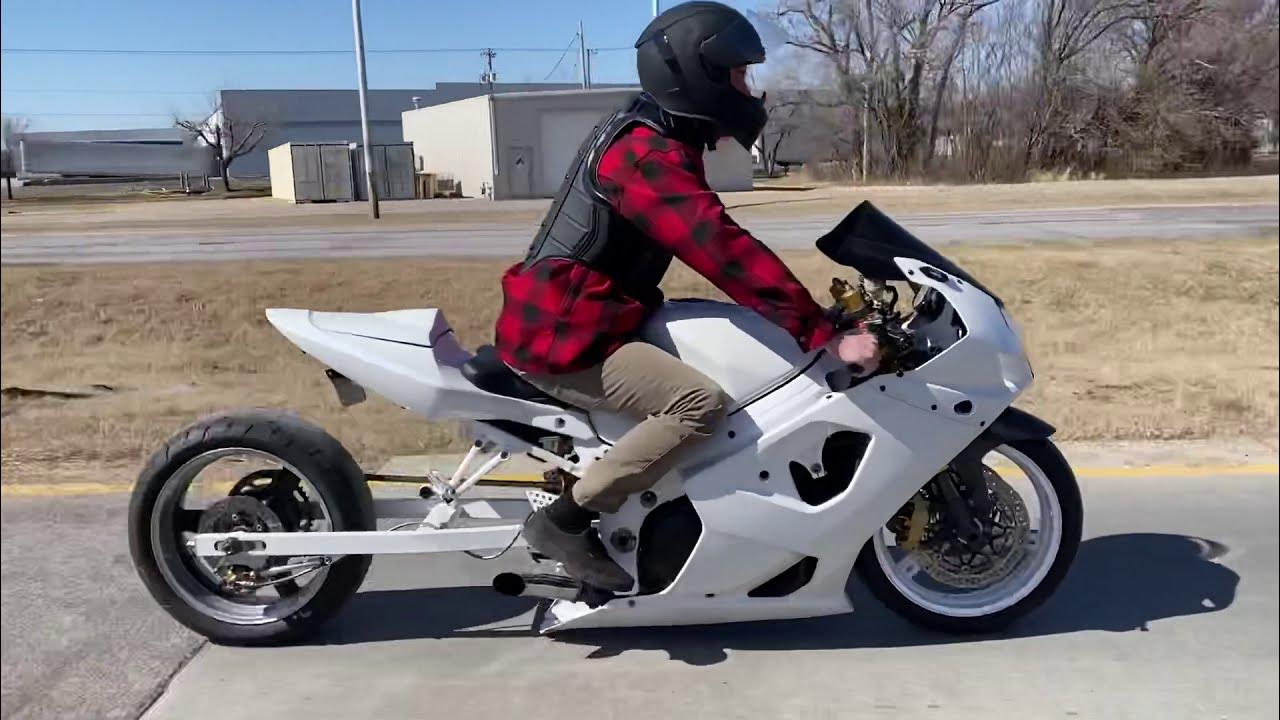 STRETCHED OUT GSXR 1K - YouTube