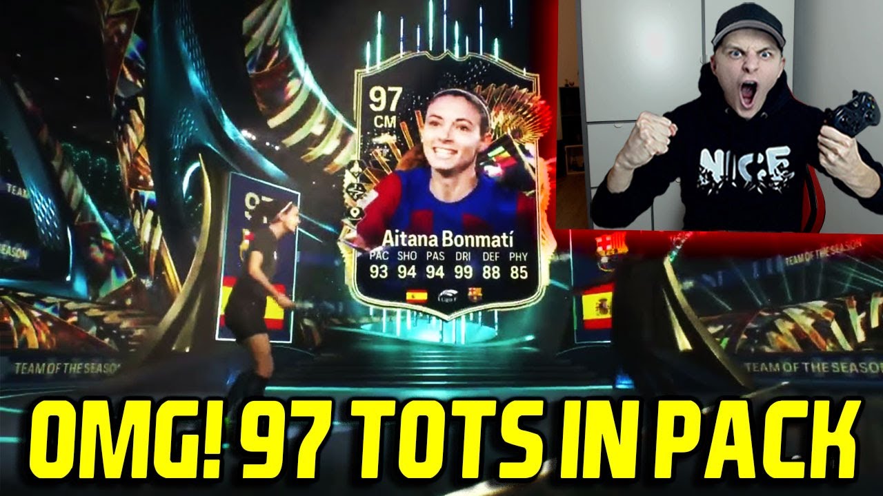 97 TOTS BONMATI in TOTS Pack Opening! - EA FC 24 Ultimate Team Best ...