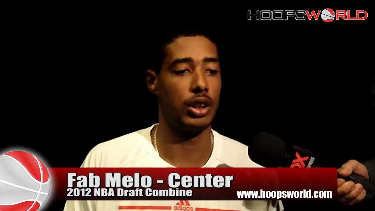 Fab Melo: 2012 NBA Draft Combine - YouTube