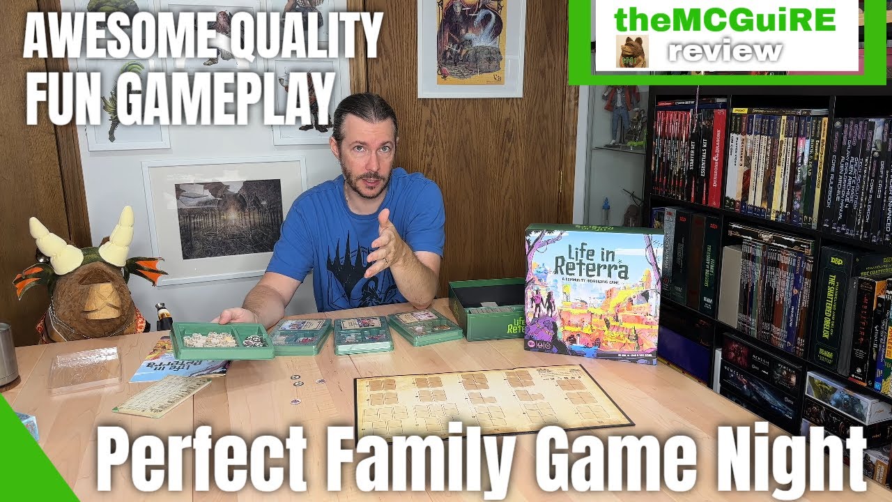 Life In RETERRA Board Game Review: New Eric Lang Game - YouTube