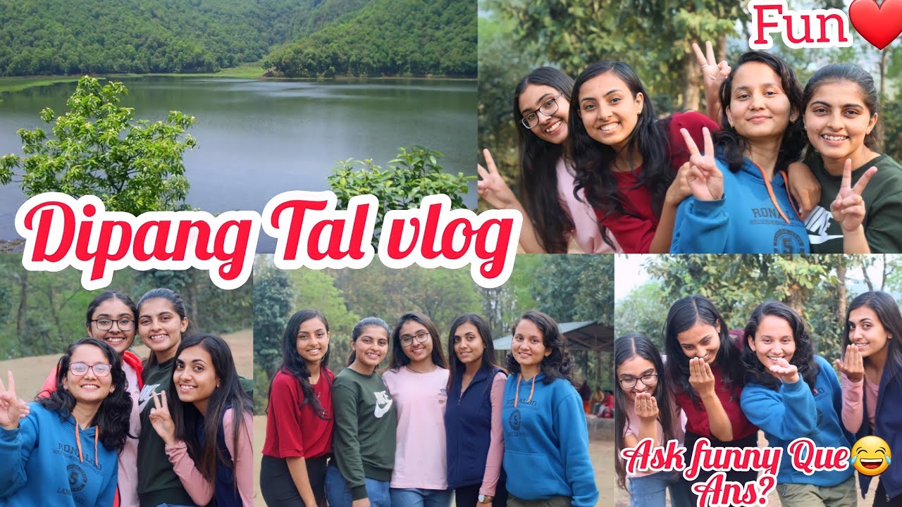 Dipang Tal Vlog | School F.R.I.E.N.D.S |Funny question 😂 Ans?😉🤫|Random ...