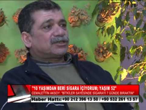 SİGARA BAĞIMLISIYDI BİTKİSEL ÜRÜNLERLE BIRAKTI
