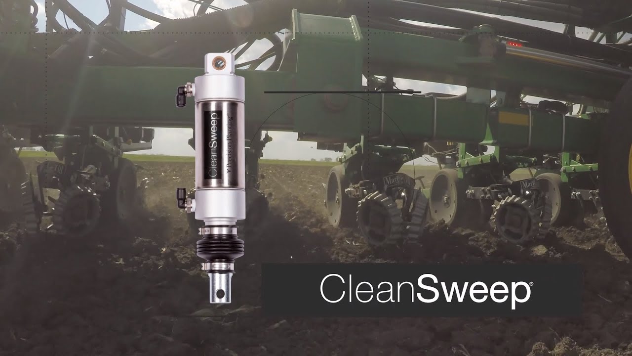 CleanSweep ‣ Precision Planting | easy row cleaner adjustments - YouTube