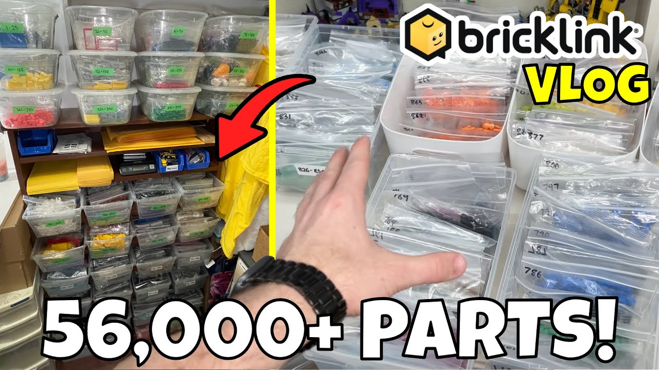 SELLING A RECORD NUMBER OF LEGO PARTS! - May BrickLink Store Seller ...