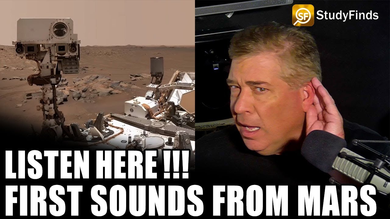 The First Sounds from Mars rover! - YouTube
