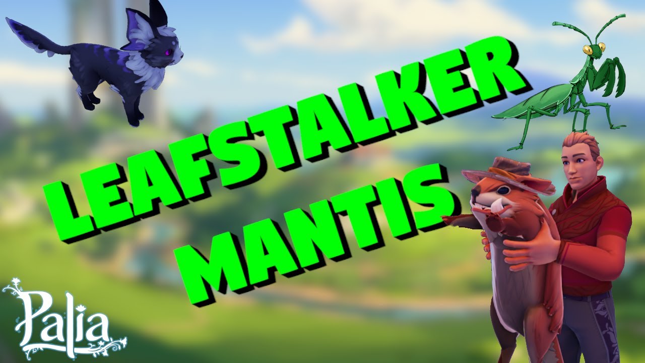 How to find Leafstalker Mantis - Palia Game | Bug Catching - YouTube