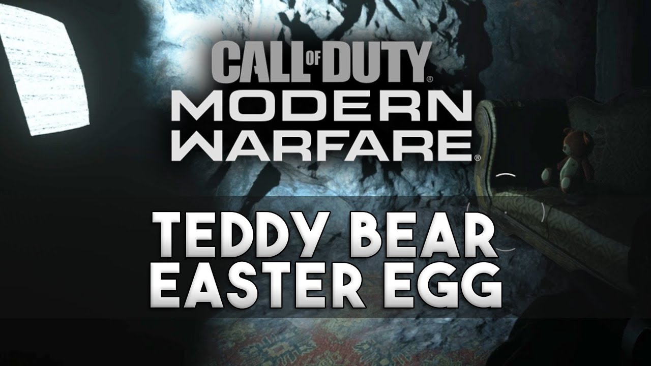 Call of Duty Modern Warfare - Teddy Bear Easter Egg - YouTube