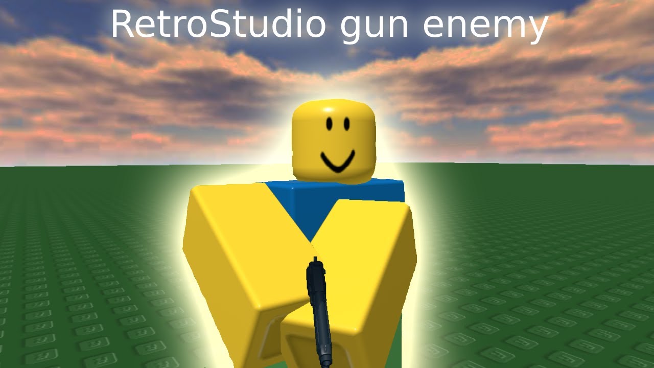 Retro studio ranged enemy showcase - YouTube