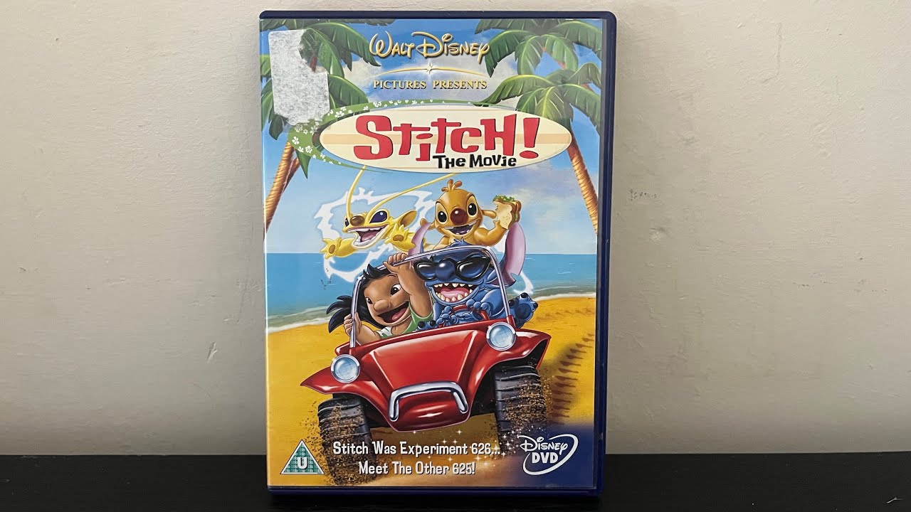 Stitch! The Movie (UK) DVD Unboxing - YouTube