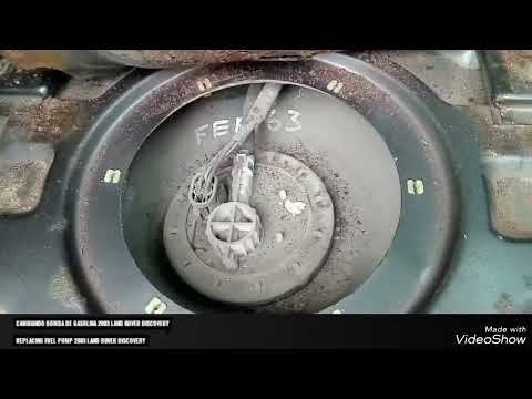 Cambiando bomba de gasolina 2003 land rover discovery,,