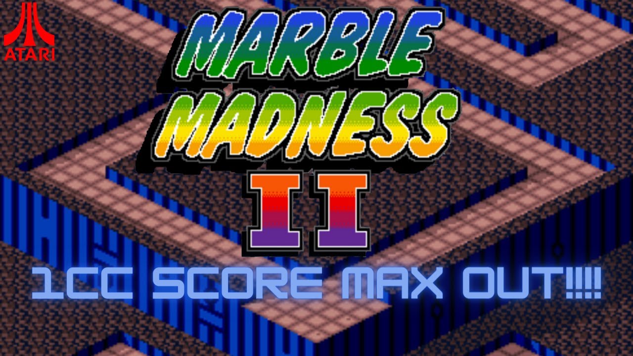 Marble Madness 2 1CC Score max out!!! (Arcade/Play Through) 999,999 Pts ...