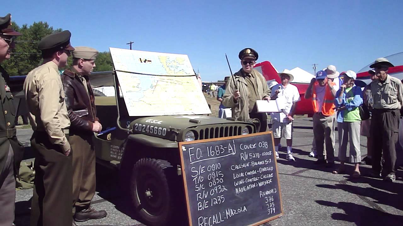 Mission Briefing for Fighter Pilots Escorting Bombers to Germany - YouTube