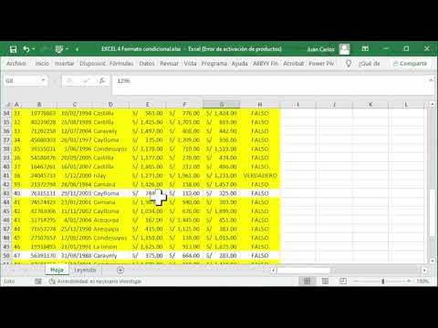 Excel: Uso de funciones lógicas Y O con formato condicional. - YouTube