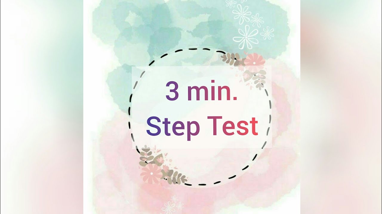 3 min. Step Test - YouTube