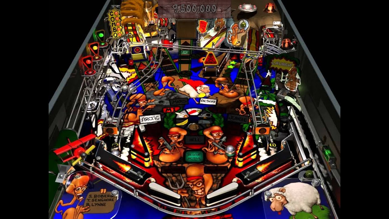 Worms Pinball - Airstrike - YouTube