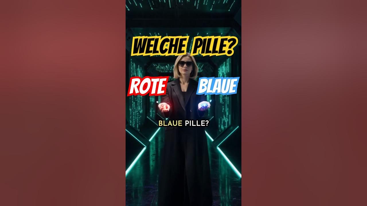 Rote Pille vs. Blaue Pille Entdecke den Weg der Dankbarkeit! #shorts - YouTube
