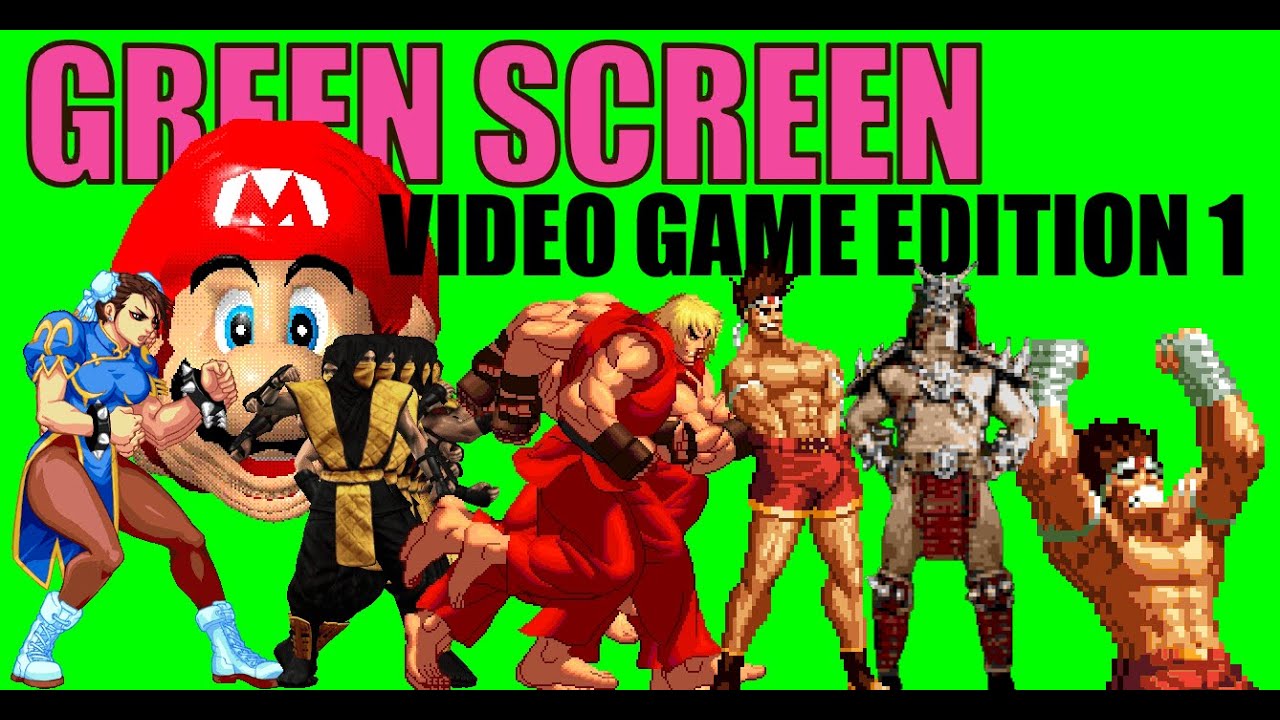 New Green Screen Effects: Video Game Edition 1 - YouTube