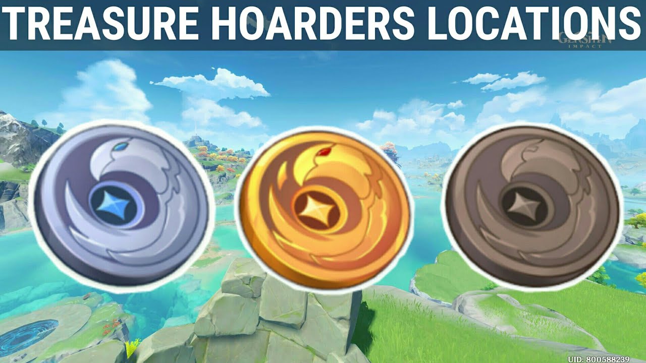Treasure Hoarders Locations Genshin Impact Bennet, Xinyan Ascension ...