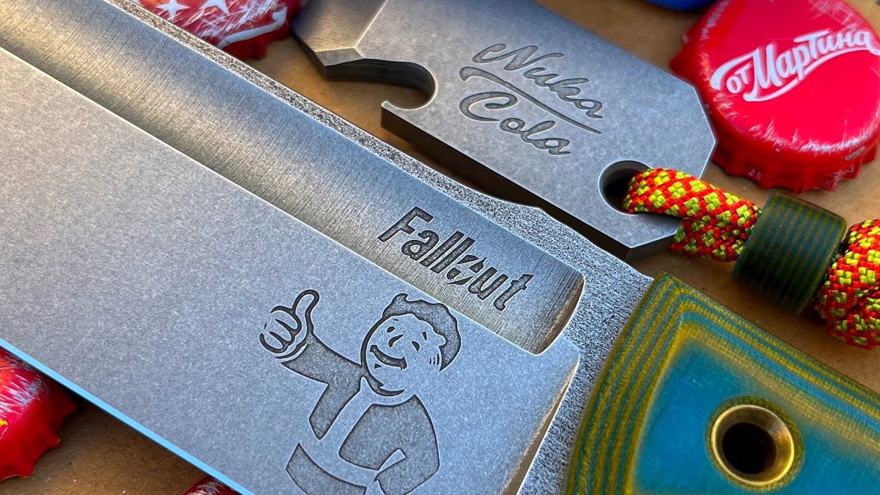 Нож Fallout. Для походов в пустоши. Fallout knife. - YouTube