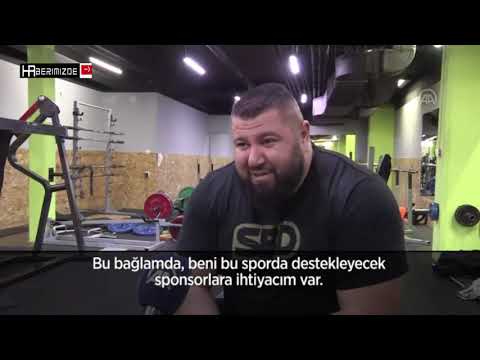 Bosna Hersek'in en güçlü adamı Ambeskovic, dünyanın en güçlüsü olmak için hazırlanıyor