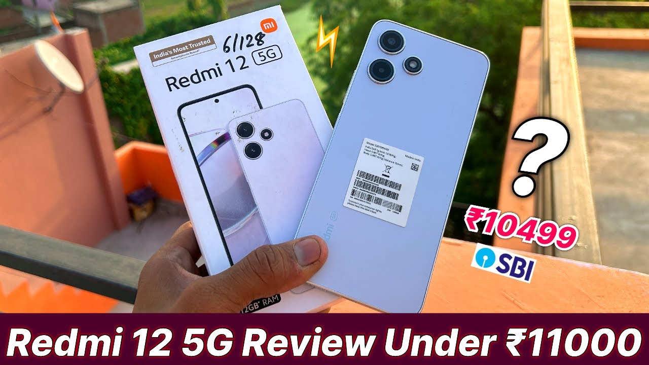 redmi 12 5g review // Redmi 12 5g under ₹11000 / 50mp camera“ 6.79inc 90Hz display” 4Gen2 ...