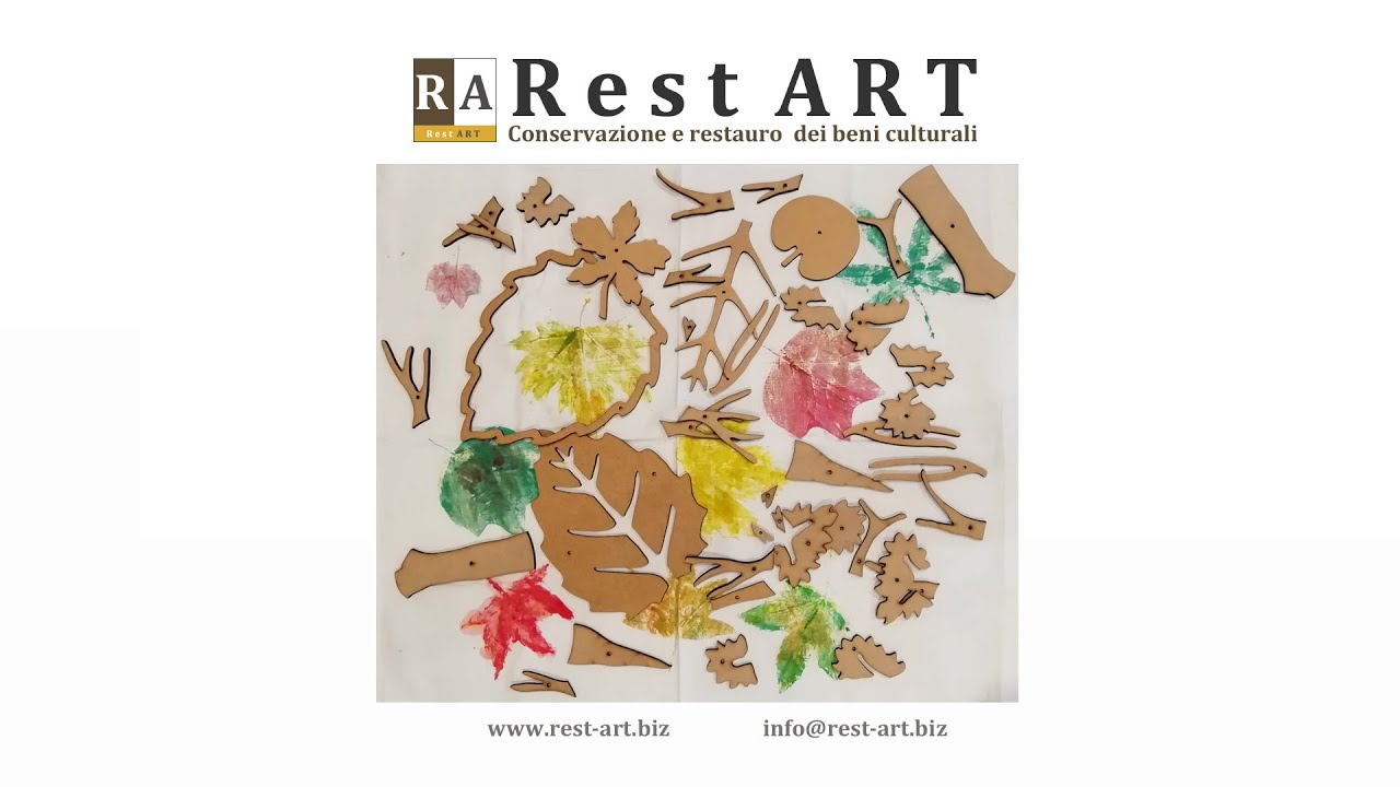 Realizzazione di puzzle con la tecnica del taglio laser - YouTube