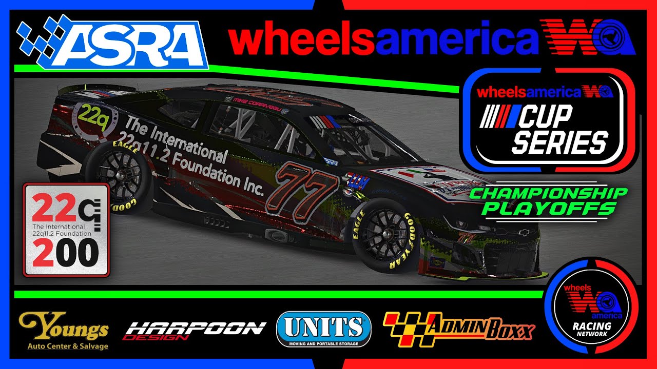 22q Awareness Race || PLAYOFFS || Wheels America Cup Series - YouTube