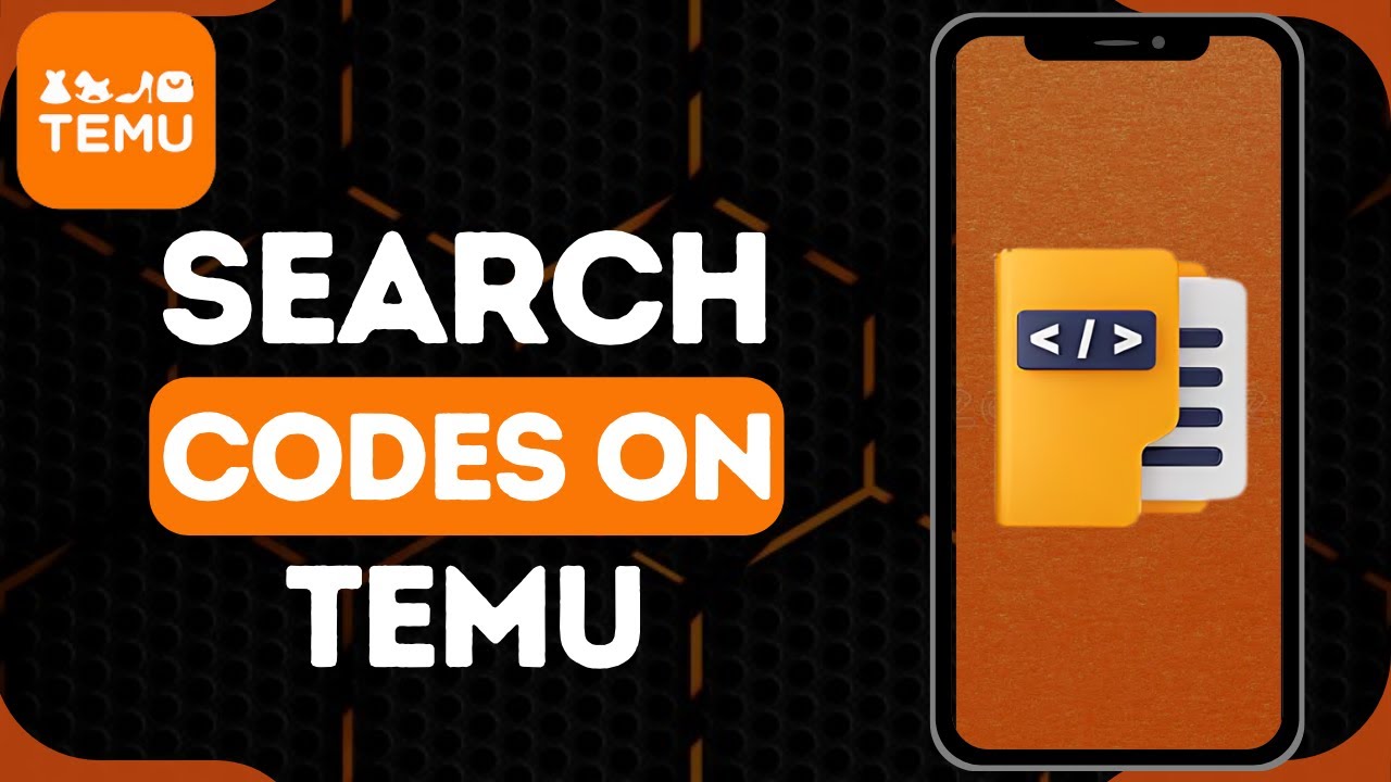 How to Search for Codes on Temu | Find Referral Codes Easily - YouTube