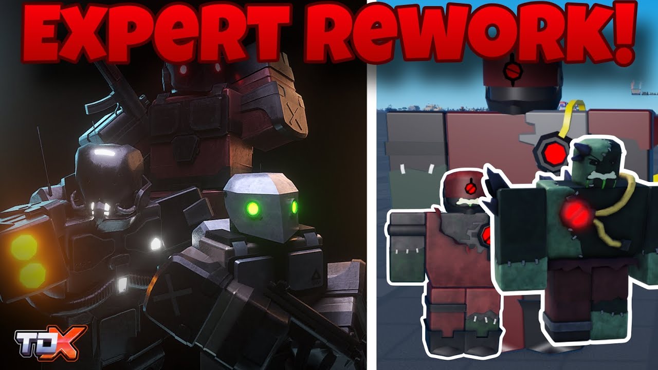 NEW TDX EXPERT REWORK LEAK! (ROBLOX TOWER DEFENSE X) - YouTube