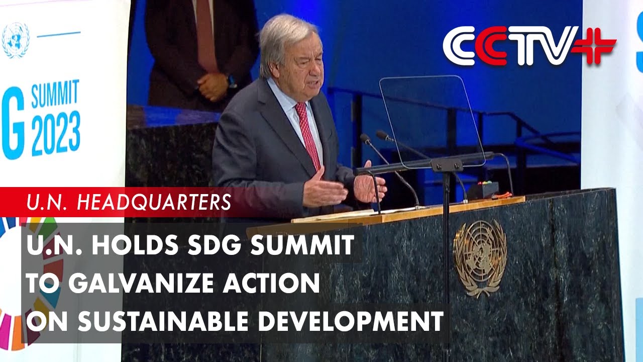 U.N. Holds SDG Summit to Galvanize Action on Sustainable Development ...
