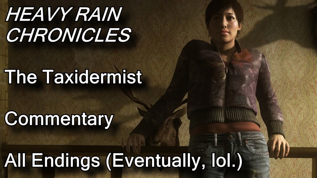 PS3: Let's Play Heavy Rain Chronicles - The Taxidermist (Full DLC & All ...