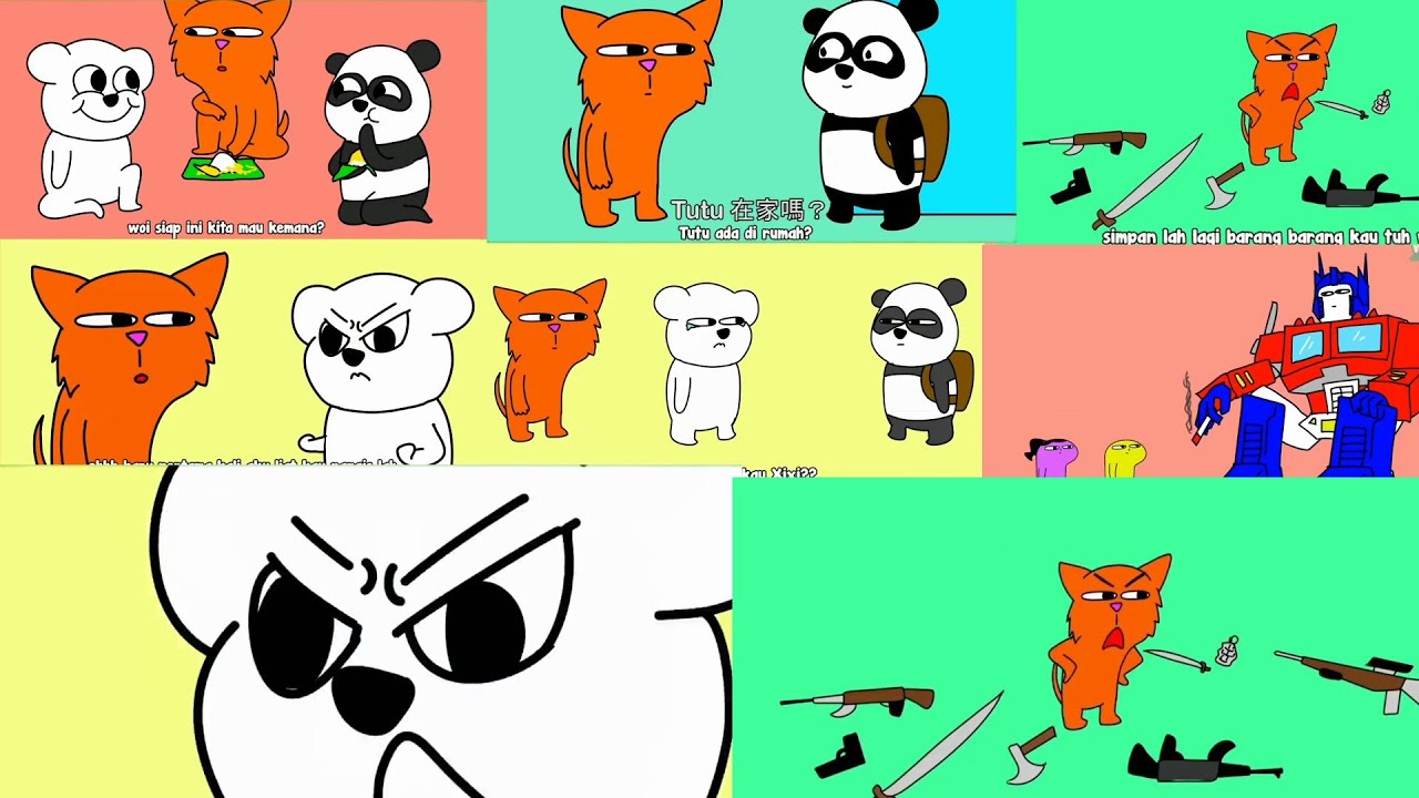 ANIMASI VERNALTA TUTU BERUANG TOXIC FEAT XIXI SEPUPU TOXIC || SI OREN ...