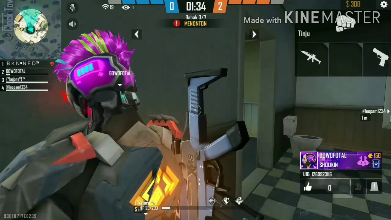 Gameplay FREE FIRE part 1 season 1 - YouTube