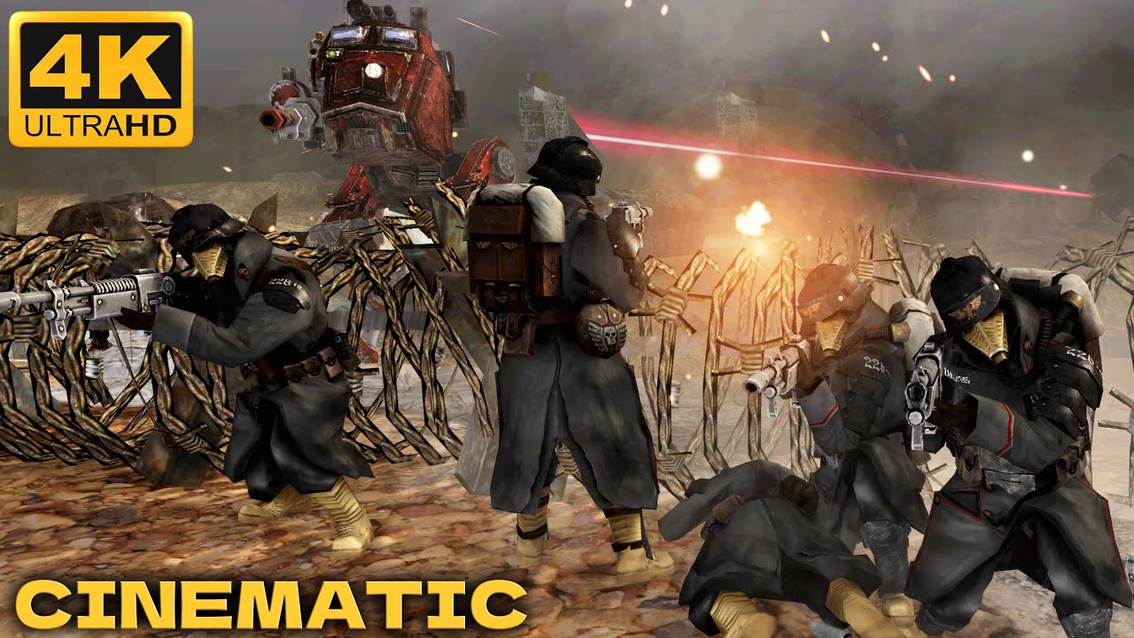 DEATH KORPS OF KRIEG vs BLOOD PACT - Men of War: Warhammer 40k Mod (4K ...