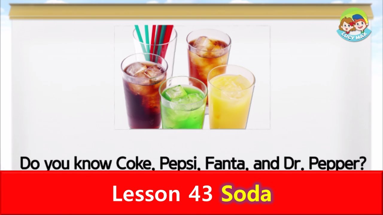 Reading for Kids | 80 Foods | Unit 43 | Soda - YouTube