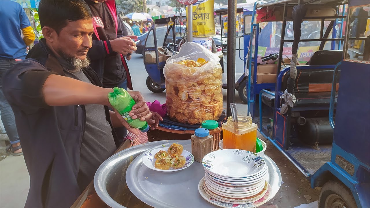 Popular Bangladeshi Velpuri | Bhel Puri | Asian street food - YouTube
