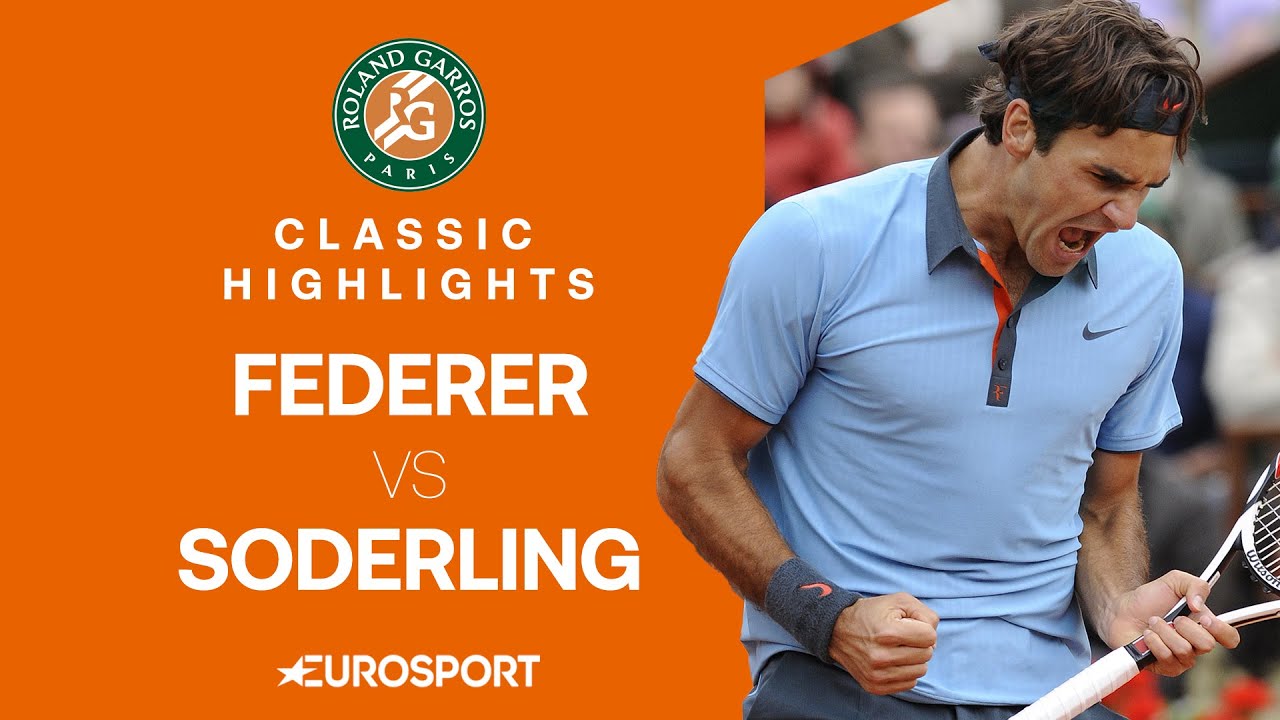 Roger Federer vs Robin Soderling | Final | French Open 2009 Classic ...