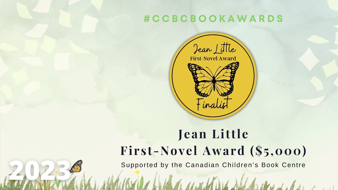 The nominees for the 2023 Jean Little First-Novel Award are... - YouTube