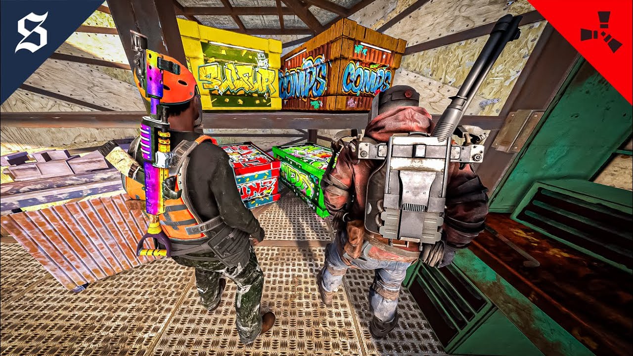 we got raided but they missed main loot 😎 - DUO RUST #12 S26 - YouTube