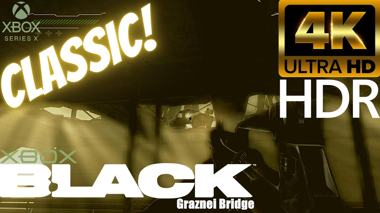 Xbox Classic BLACK on Xbox Series X: Graznei Bridge(HARD) [4K HDR] #07 ...