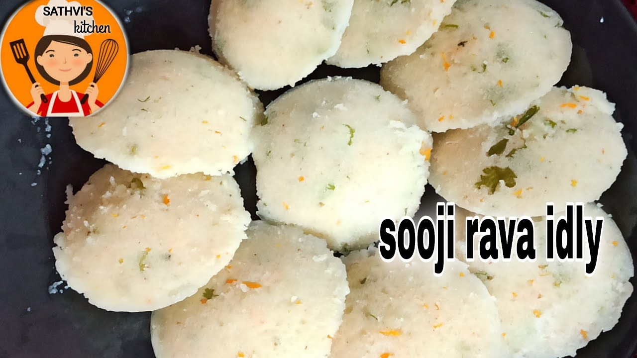 Sooji idli in Telugu//rava idli recipe//instant rava idli// soft idli ...