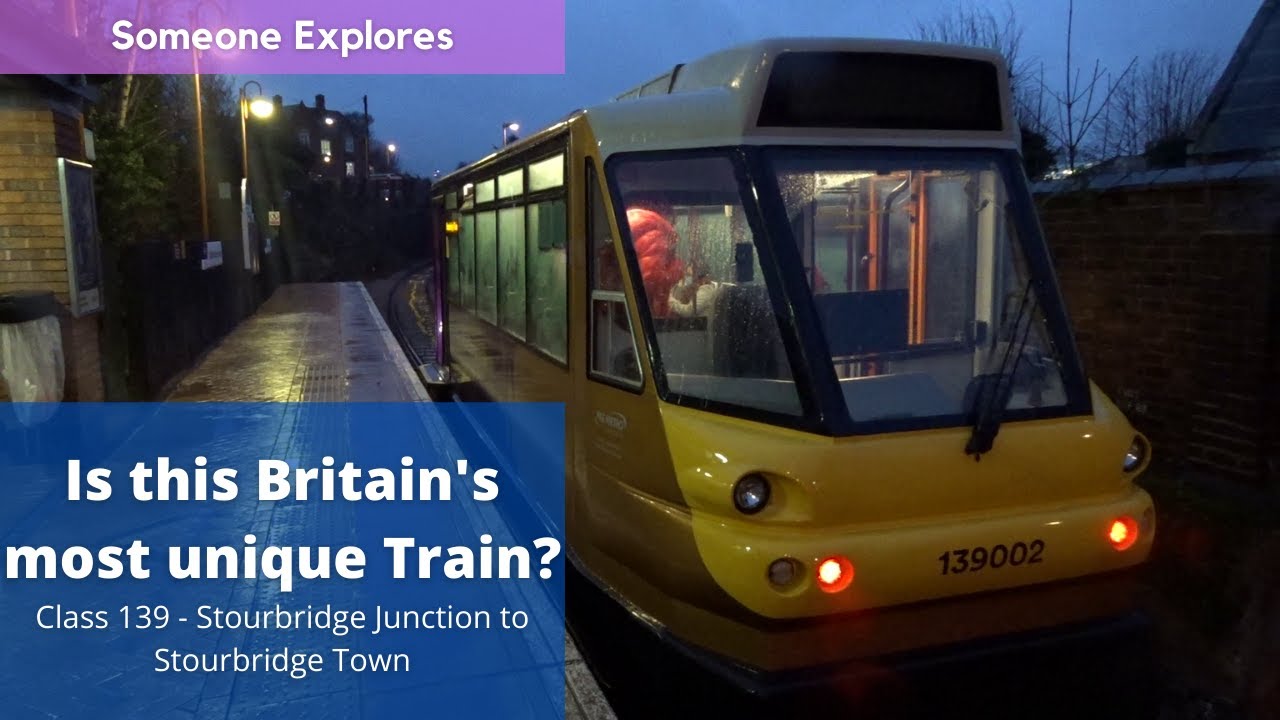 Is this Britain's most UNIQUE train? | The Class 139 - Stourbridge ...