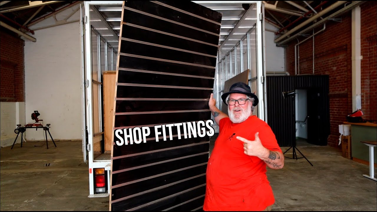 MELBOURNE trip in a HIRE TRUCK to Pick-up Shop Fittings - YouTube